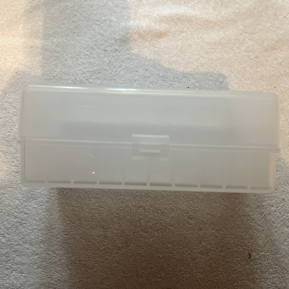 4 x 50 Pack Battery Storage Case for AA Battery Holder Box - Clear | eBay