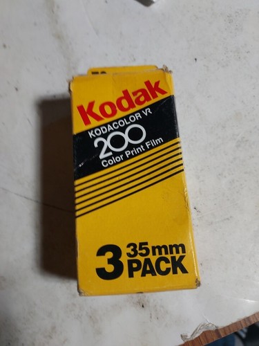 Vintage Kodak Kodacolor 100 Film, 35mm, 72 Exposures, 3 Rolls Expired ...