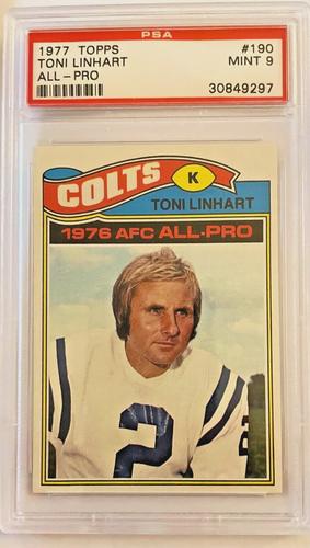 1977 Topps #190 TONI LINHART - PSA 9 MINT - Centered, Vibrant, & Sharp ...