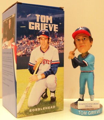 2022 – TOM GRIEVE of the TEXAS RANGERS – MR. RANGER BOBBLEHEAD - NEW | eBay