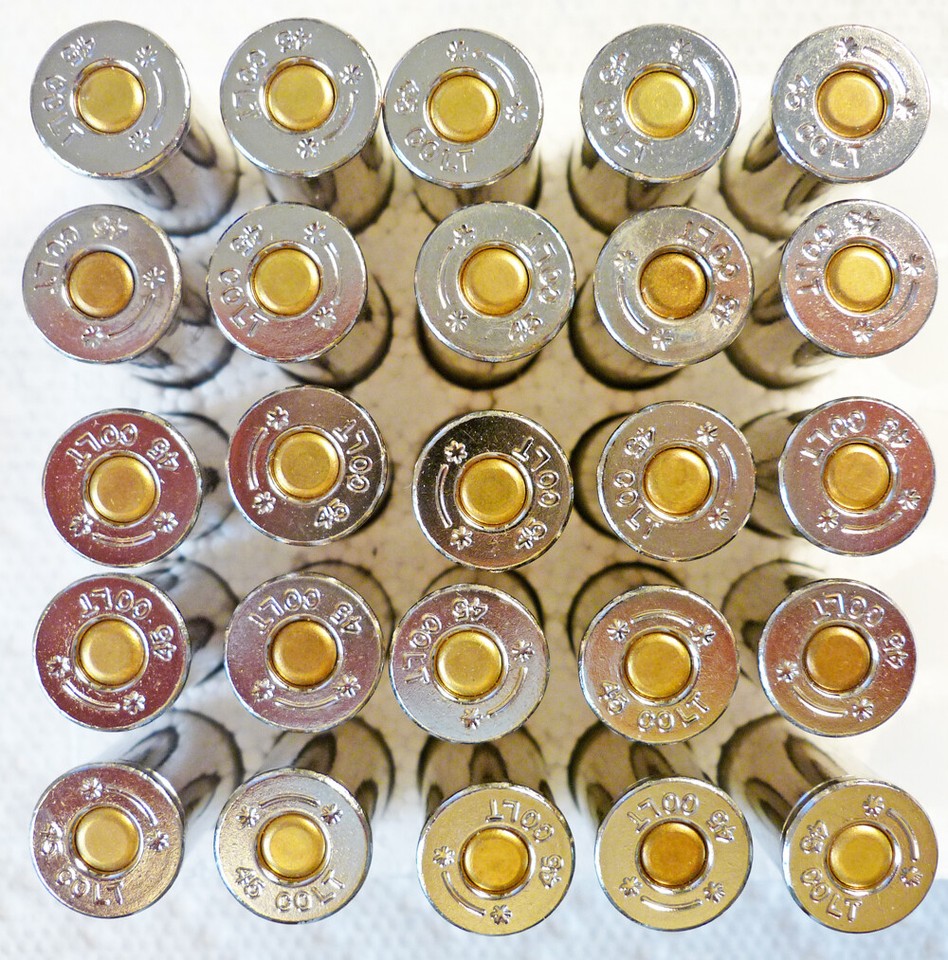 25 Denix .45 Colt Replica Bullets - Exact Scale Dummy Rounds | eBay