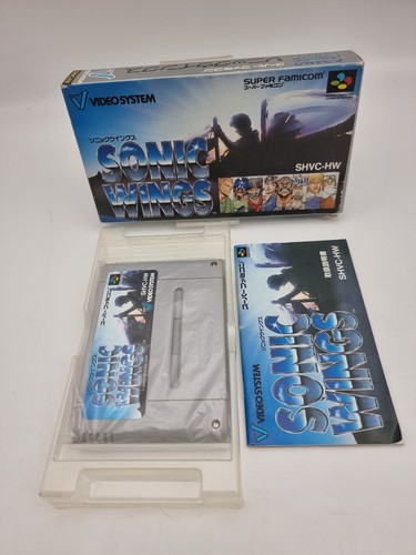 Sonic Wings Super Famicom Japon Used 4983078934056 | eBay