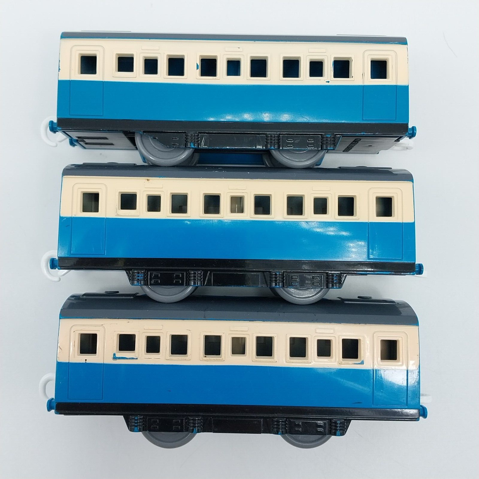 X3 Thomas & Friends Blue Coach Express Passenger Trackmaster TOMY ...