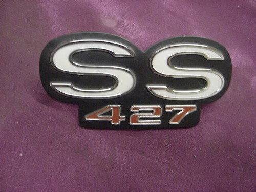 Chevy / Camaro Rear / Grill NEW 427 SS Emblem | eBay