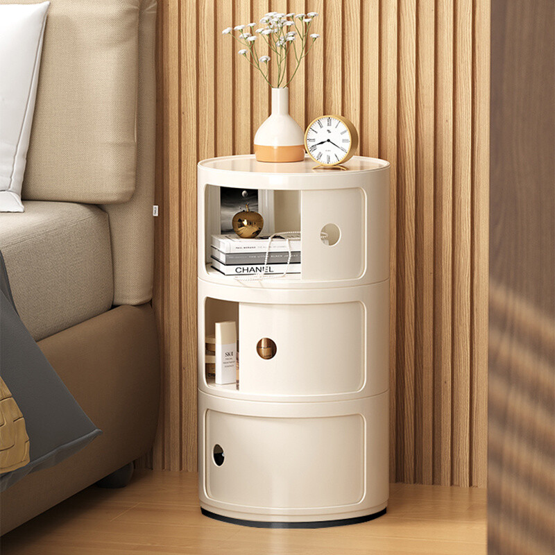 2/3/4/5 Drawers Round Storage Unit Bathroom Cabinet Chest Cupboard Side ...