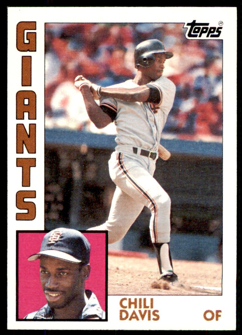 1984 Topps Cards Chili Davis San Francisco Giants #494 | eBay