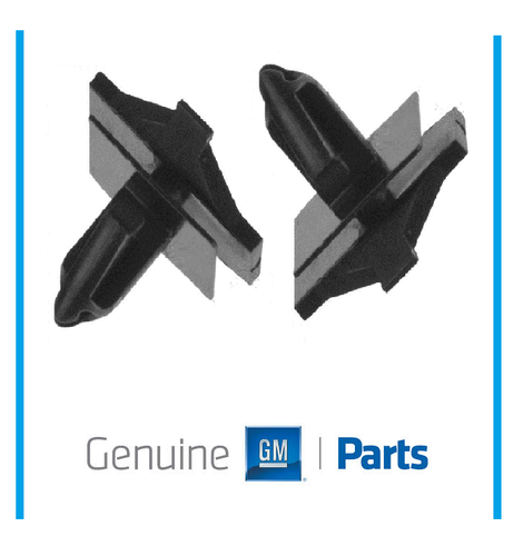 OEM 11561329 Front Bumper Retainer Clip Left Right Inner Pair 05-13 C6 ...