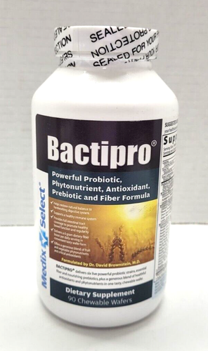 Medix Select BACTIPRO 90 Chewable Wafers - Probiotic Prebiotic ...