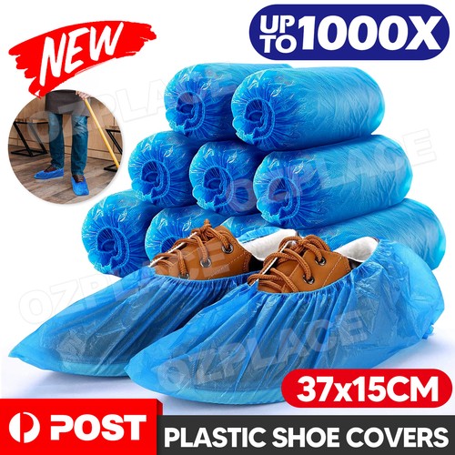 100/200/500/1000 Waterproof Boot Covers Non-woven Disposable Shoe Cover ...