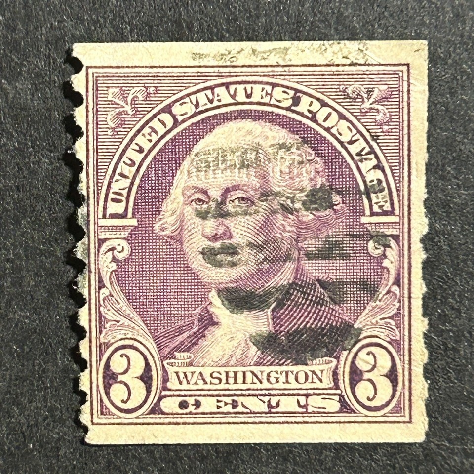 Rare Old George Washington 3 Cents Stamp With Unique Cancellation | eBay