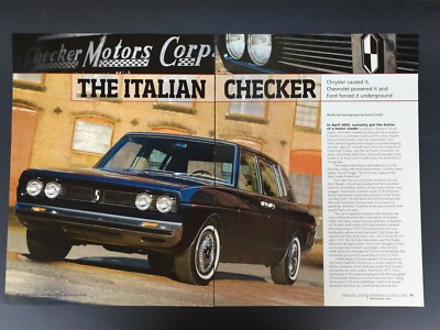 1968 Ghia Centurion - Original 7 Page Full Color 2016 Article | eBay