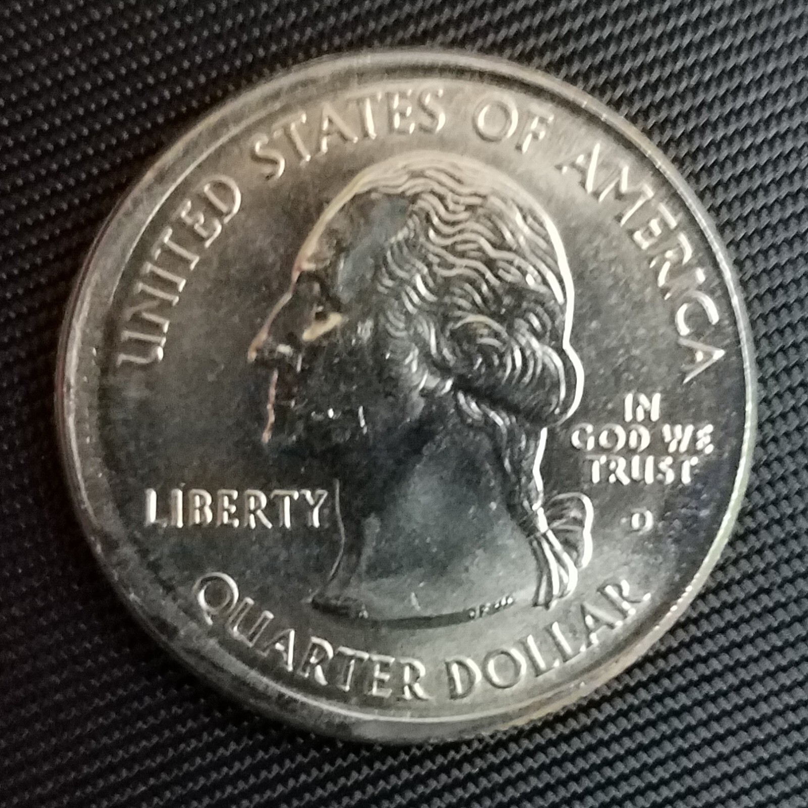 2005 D California State Quarter Error - Off Center Broadstrike | eBay