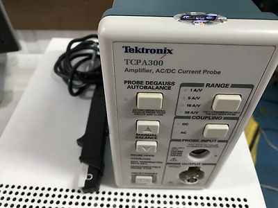 Tektronix CURRENT PROBE SYSTEM TCPA300 & TCP312 AC/DC Current Amplifier ...