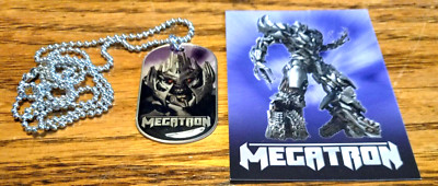 2009 Transformers Revenge of the Fallen Dog Tag & Card Megatron #9 | eBay