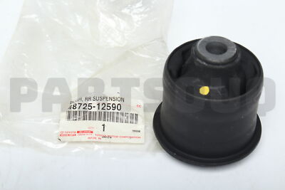 4872512590 Genuine Toyota BUSH, REAR AXLE CARRIER, RH/LH 48725-12590 | eBay