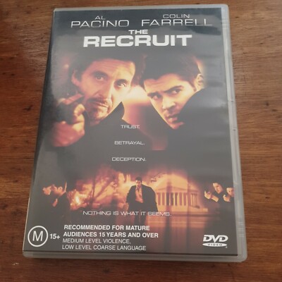 The Recruit DVD R4 Like New! FREE POST Al Pacino, Colin Farrell Bridget ...