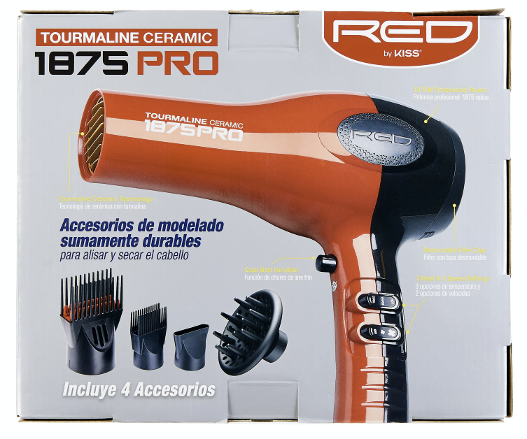 Hair Blow Dryer With Comb Attachment Professional No Frizz Ion Control ...