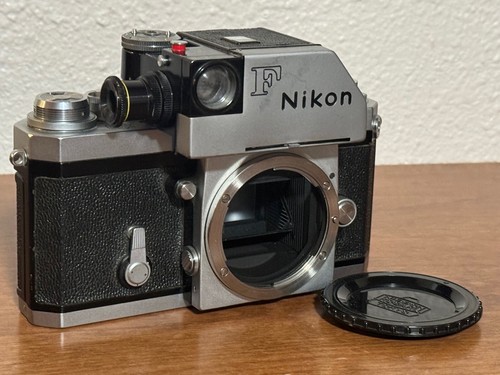 Nikon F camera w Photomic Finder EXC working condition & meter reacts ...
