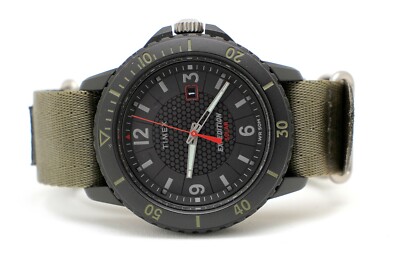 TIMEX Expedition Gallatin Solar 44mm Fabric Strap Watch TW4B14500 | eBay