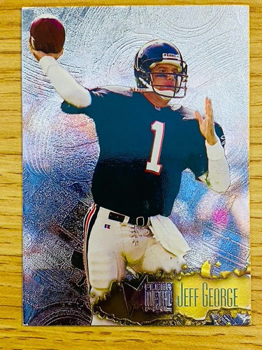 1996 Fleer Metal Jeff George Atlanta Falcons #5 | eBay