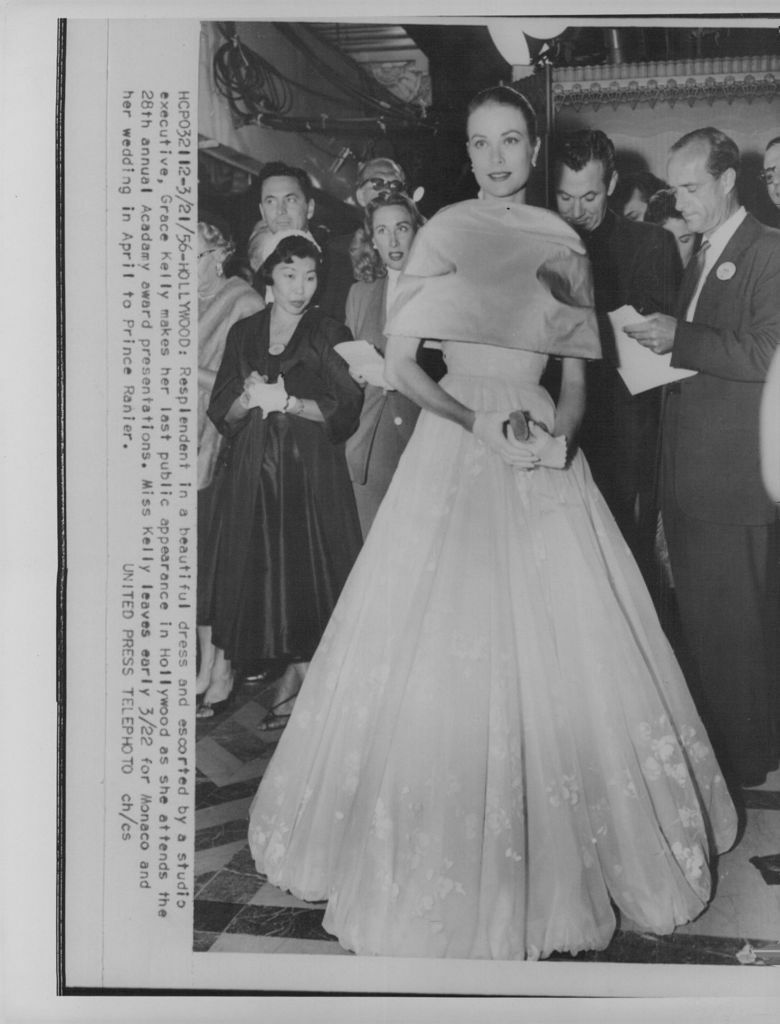 Grace Kelly Oscar Dress 1956