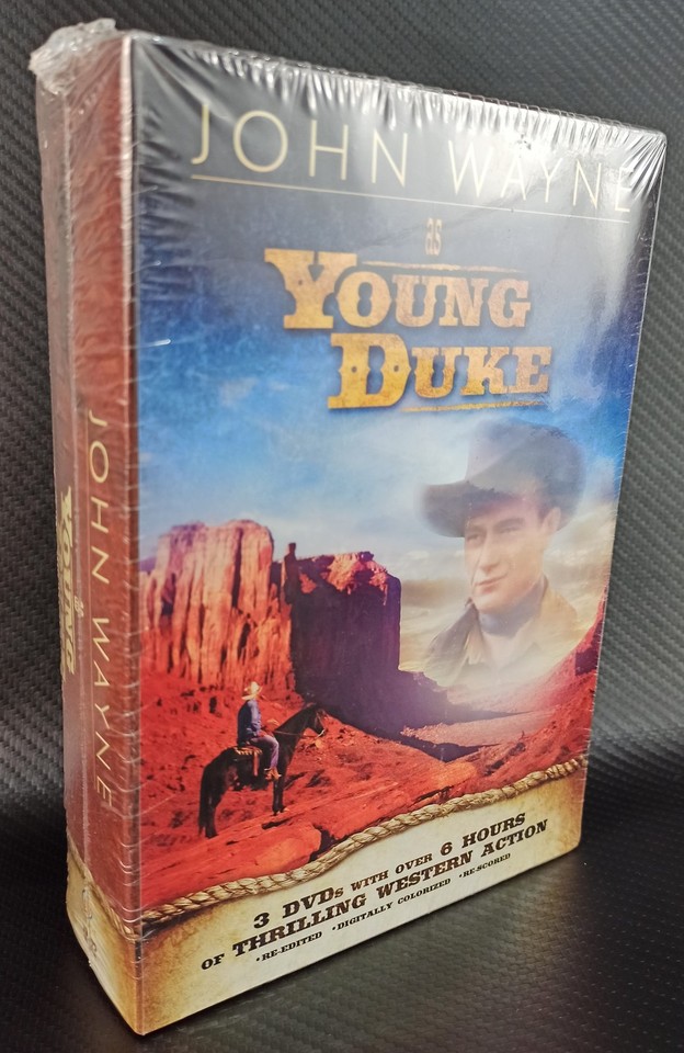 John Wayne is Young Duke (DVD, 3-Disc Set, SEALED) | eBay