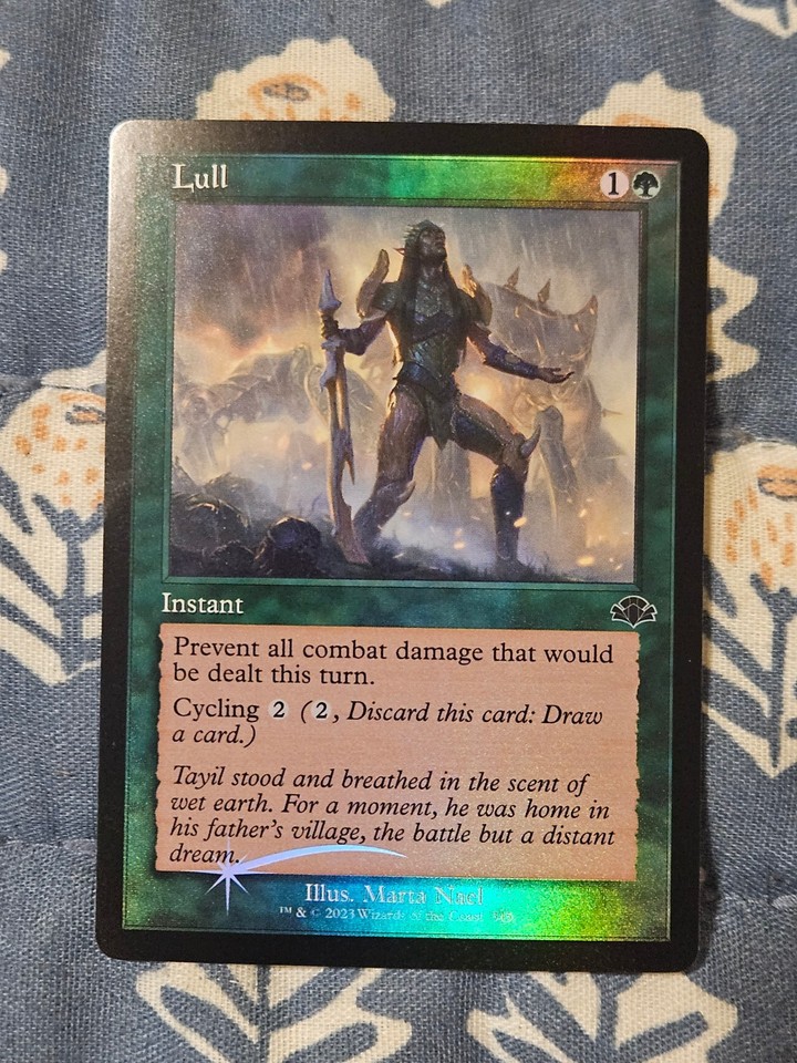 Lull FOIL FOIL Retro Frame - Dominaria Remastered MTG Magic | eBay