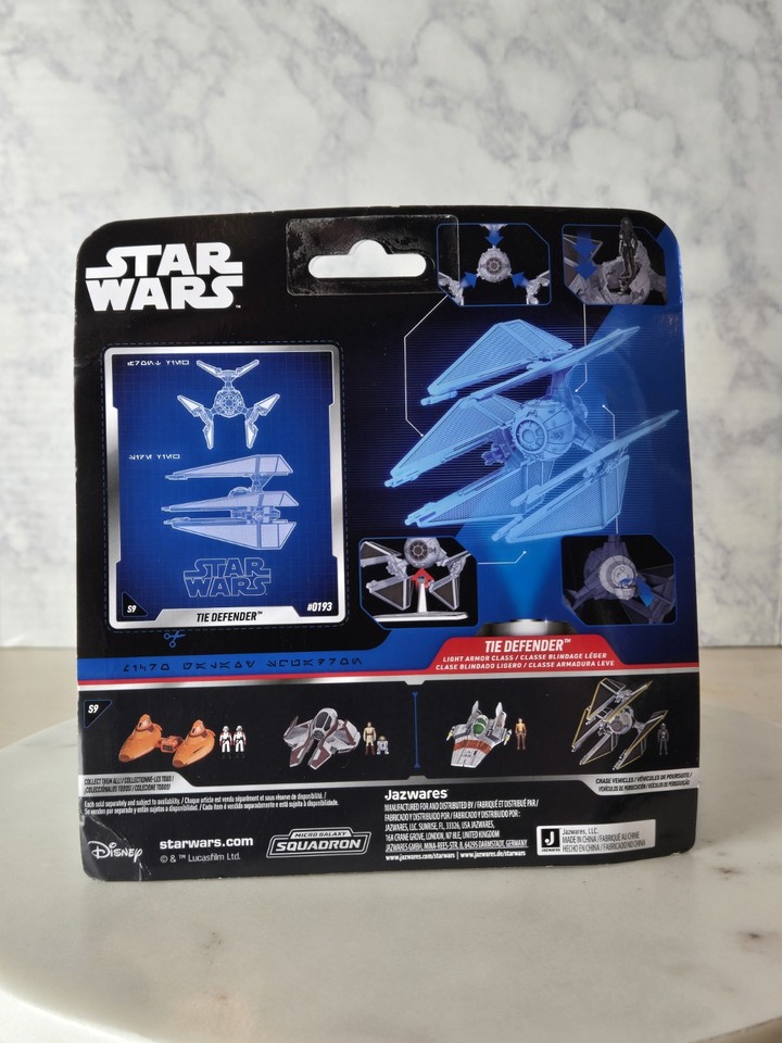 STAR WARS Micro Galaxy Squadron TIE Defender Series 9 | eBay