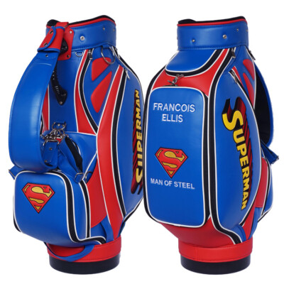 SUPERMAN GOLF BAG -Fully Customized with your name, your logo, your ...