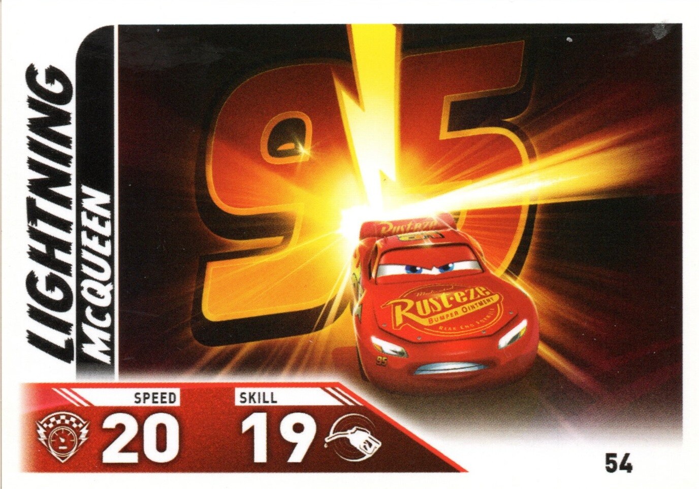 Topps Disney Pixar CARS 3 trading cards Lightning inc McQueen Jackson ...