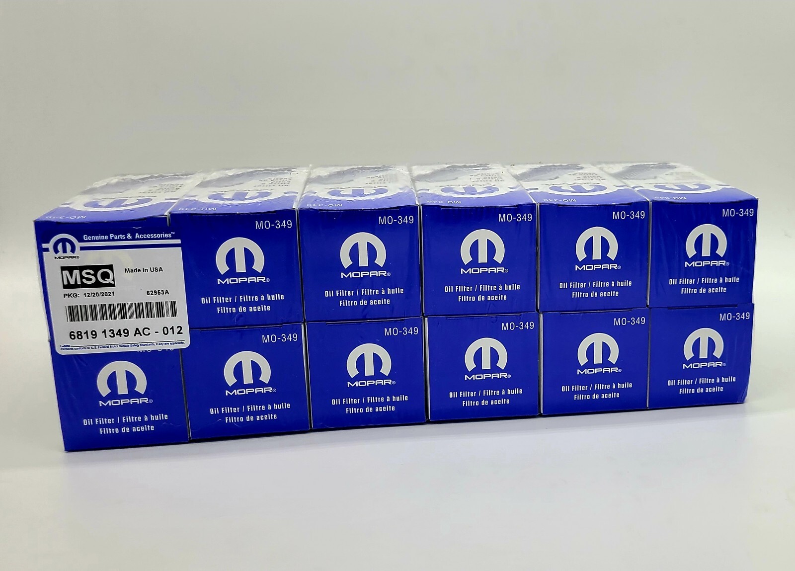 12pack New OEM Genuine 14-22 Jeep Chrysler Dodge Ram 3.2L 3.6L Filter ...