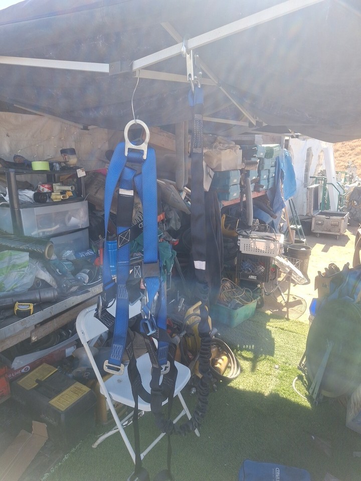 UNIKIT 1/6D Guardian True Cast Fall Protection Climbing Safety Harness ...