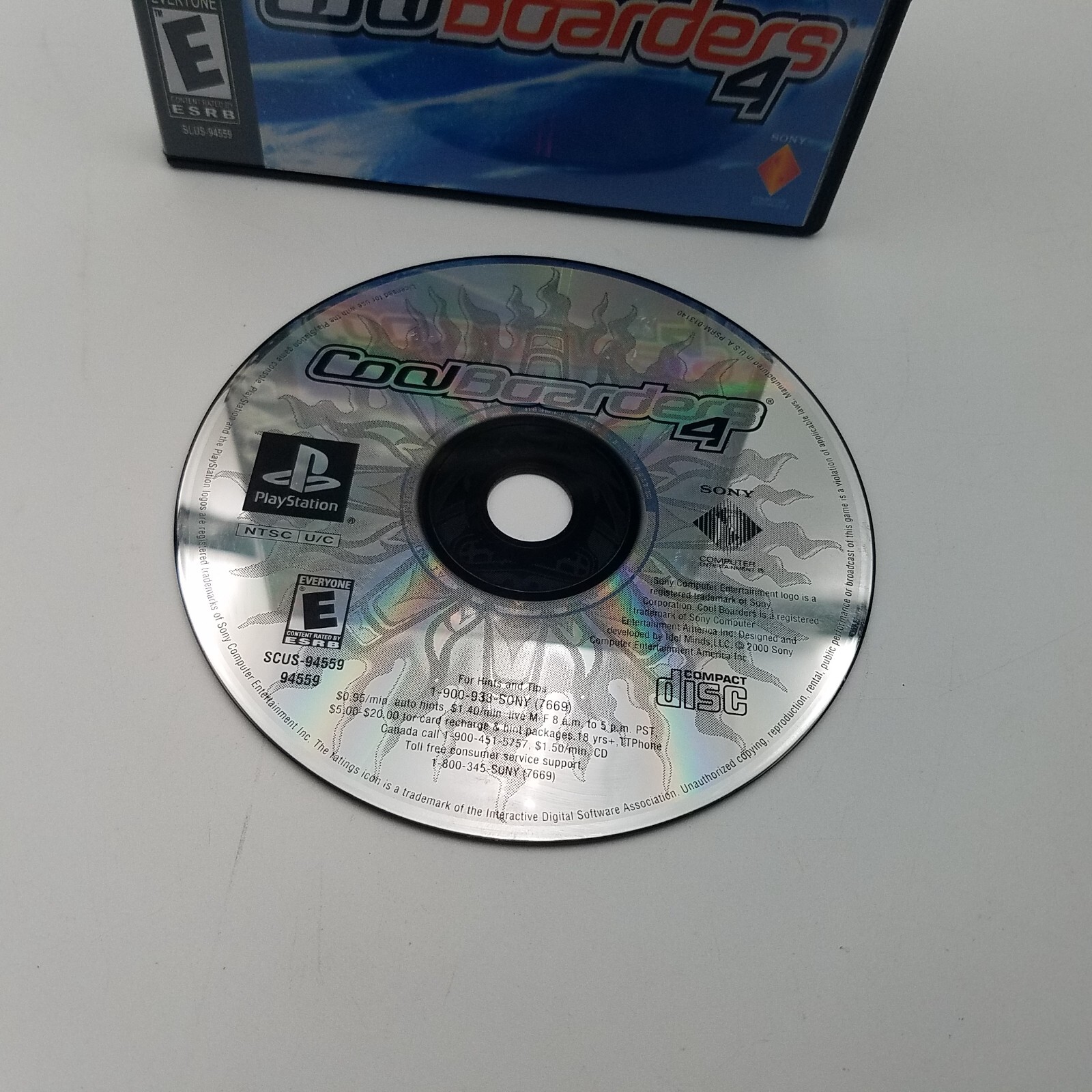 Cool Borders 4 Snowboarding ~ SONY PS1 Playstation 1 | eBay
