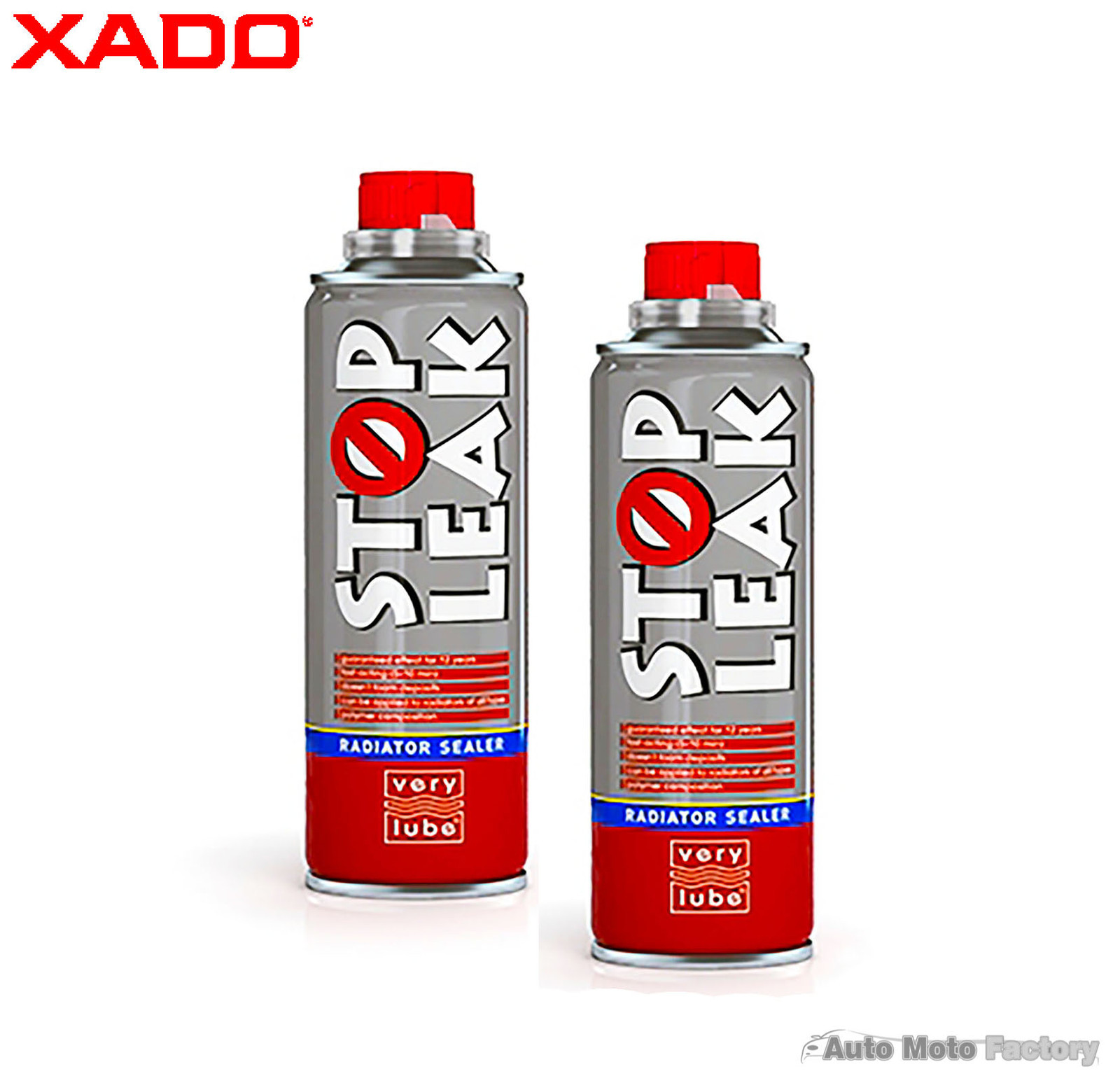 XADO VERYLUBE STOP LEAK Radiator Sealant Cooling System Head Gasket ...