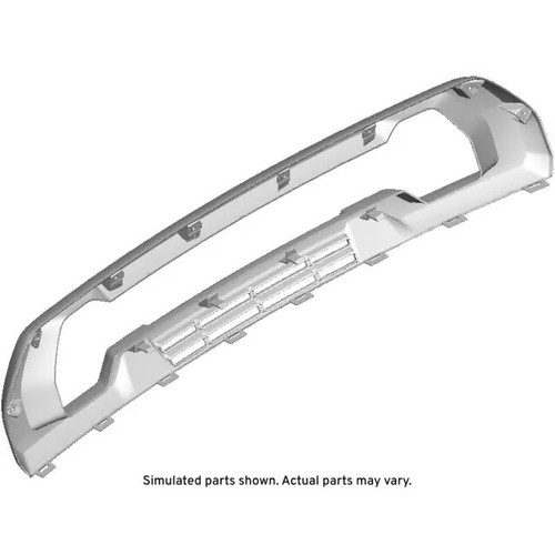 Genuine GM Front Bumper Impact Bar Skid Plate 84482542 | eBay