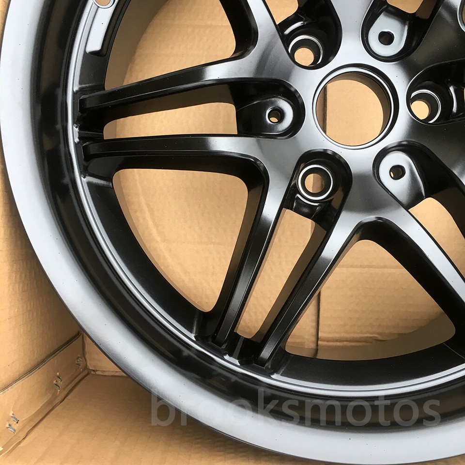 16" 17" B VII STYLE WHEELS RIMS FITS FOR SMART FORTWO 3X112 SATIN BLACK ...