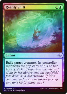 Reality Shift FOIL Fate Reforged PLD Blue Uncommon MAGIC MTG CARD ...