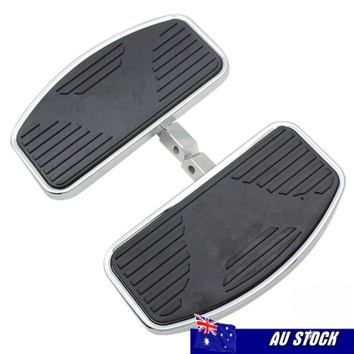 Black Adjusted Motorcycles Bike Front or Rear Foot Boards Pedal Mini ...