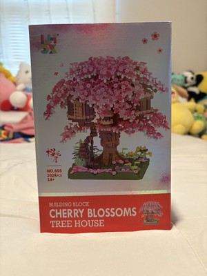 Building Block Cherry Blossom Tree House No 605 | eBay