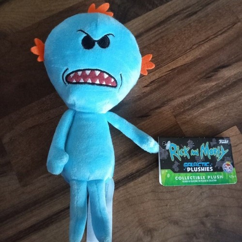Funko Galactic Plushies Rick and Morty MR. MEESEEKS Angry Face Plush ...