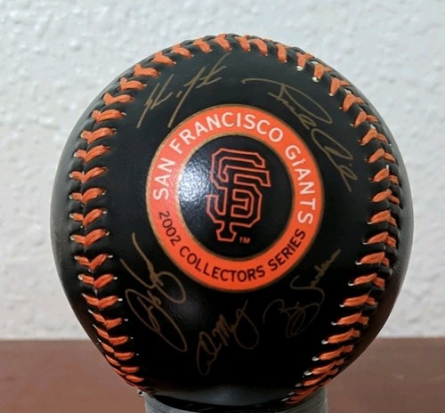 RARE San Francisco Giants 2002 Collectors Series Autograph Baseball ...