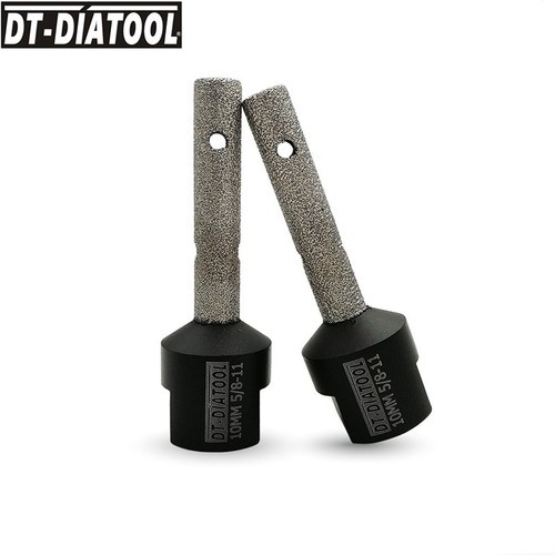2pcs 10mm Diamond Finger Bits Cut Tile Ceramic Marble Milling Bit Drill ...