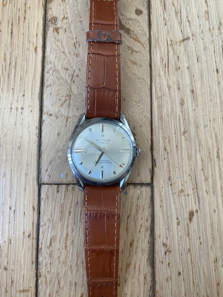 Vintage Waltham Automatic Watch Red Arrow | eBay