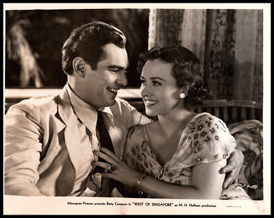 ⭐📽 Weldon Heyburn + Margaret Lindsay in West of Singapore (1933) Photo ...