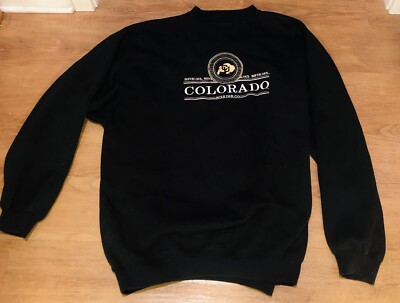 Colorado University Buffaloes Buffs Vintage Cadre Athletic Sweatshirt ...