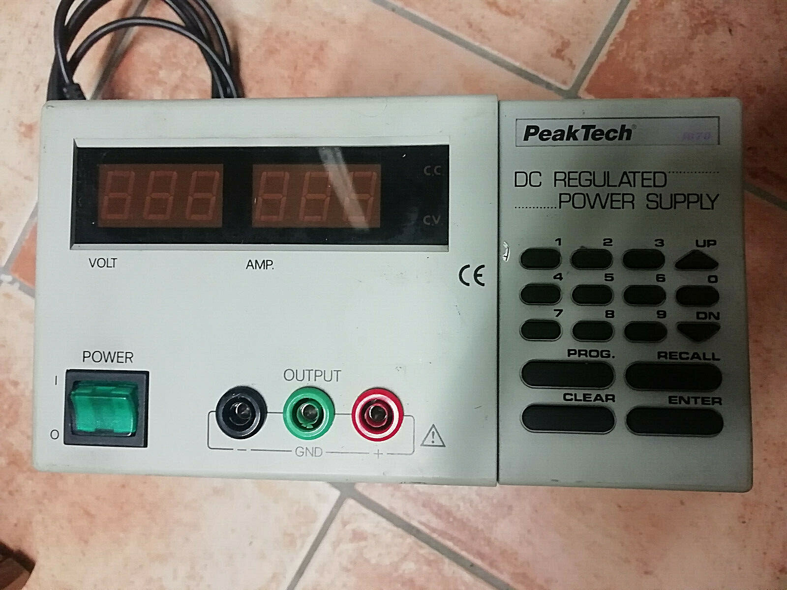 Peaktech 1870 Labornetzteil 0....60VDC / 1,5A | eBay.de