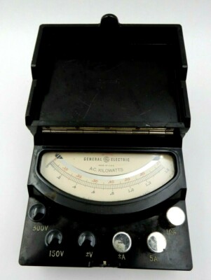 Electrical Meters - Vintage General Electric