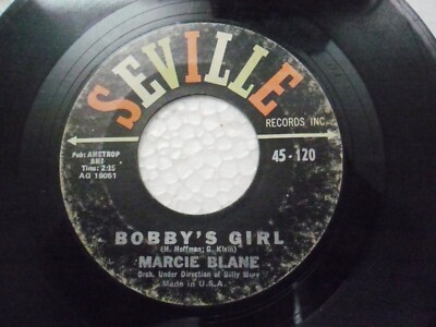 Marcie Blane 45 120 Rare Single 7" 45 Usa Record VG+ | eBay