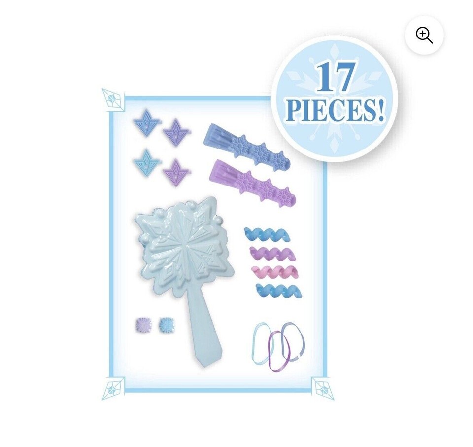 Just Play Disney Frozen 17 Pieces Elsa Styling Head, Preschool Age 3 ...