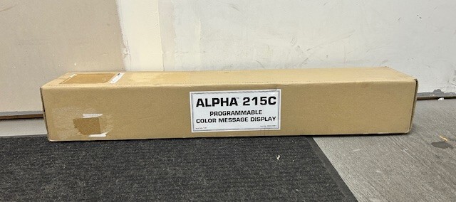 Alpha 215c Programmable Color Message Display | eBay